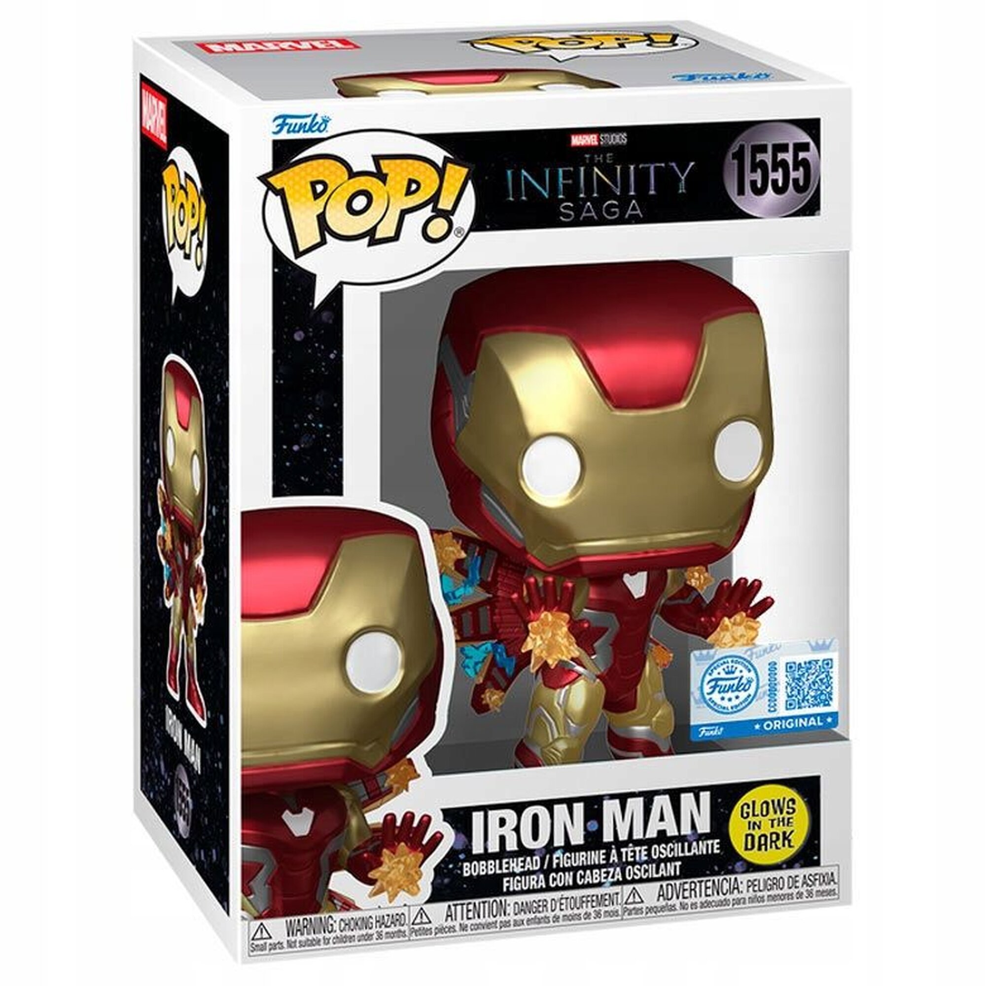 Фигурки Funko Pop - Коллекционная фигурка MARVEL The Infinity Saga Мстители Iron Man - Фанко 1555