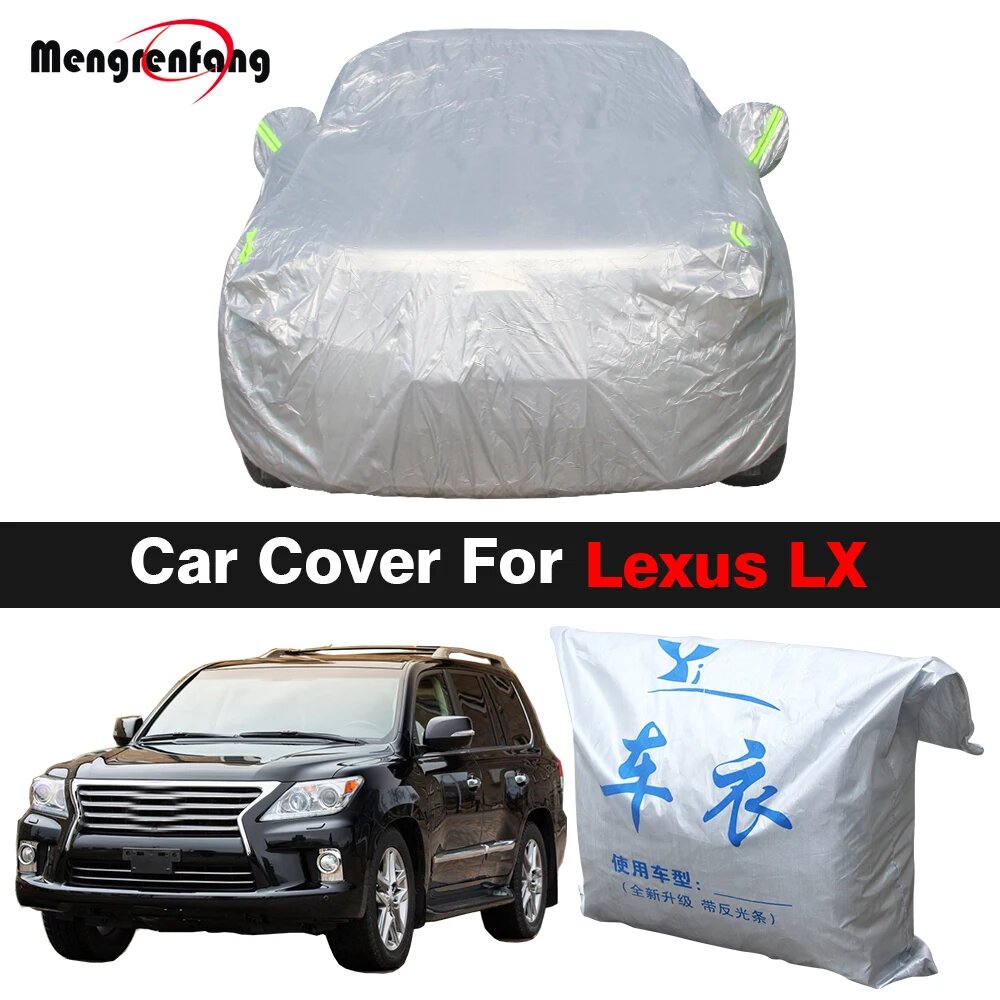 Автомобильный чехол для внедорожника, уличный внутренний солнцезащитный козырек, защита от УФ-лучей, снега и дождя, чехол для Lexus LX LX450d LX570 LX460 LX470 LX450