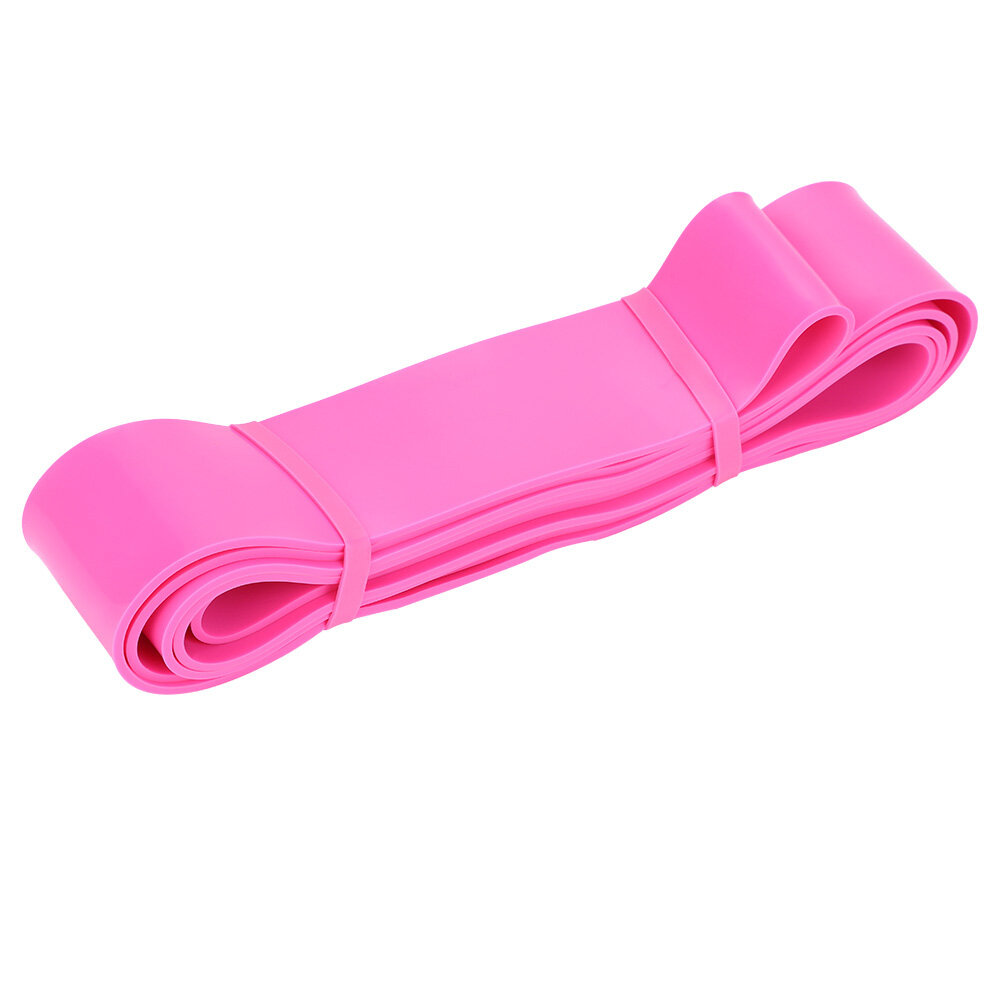 Фитнес-ленты для силовых упражнений и йоги (розовые, 1,3 см)