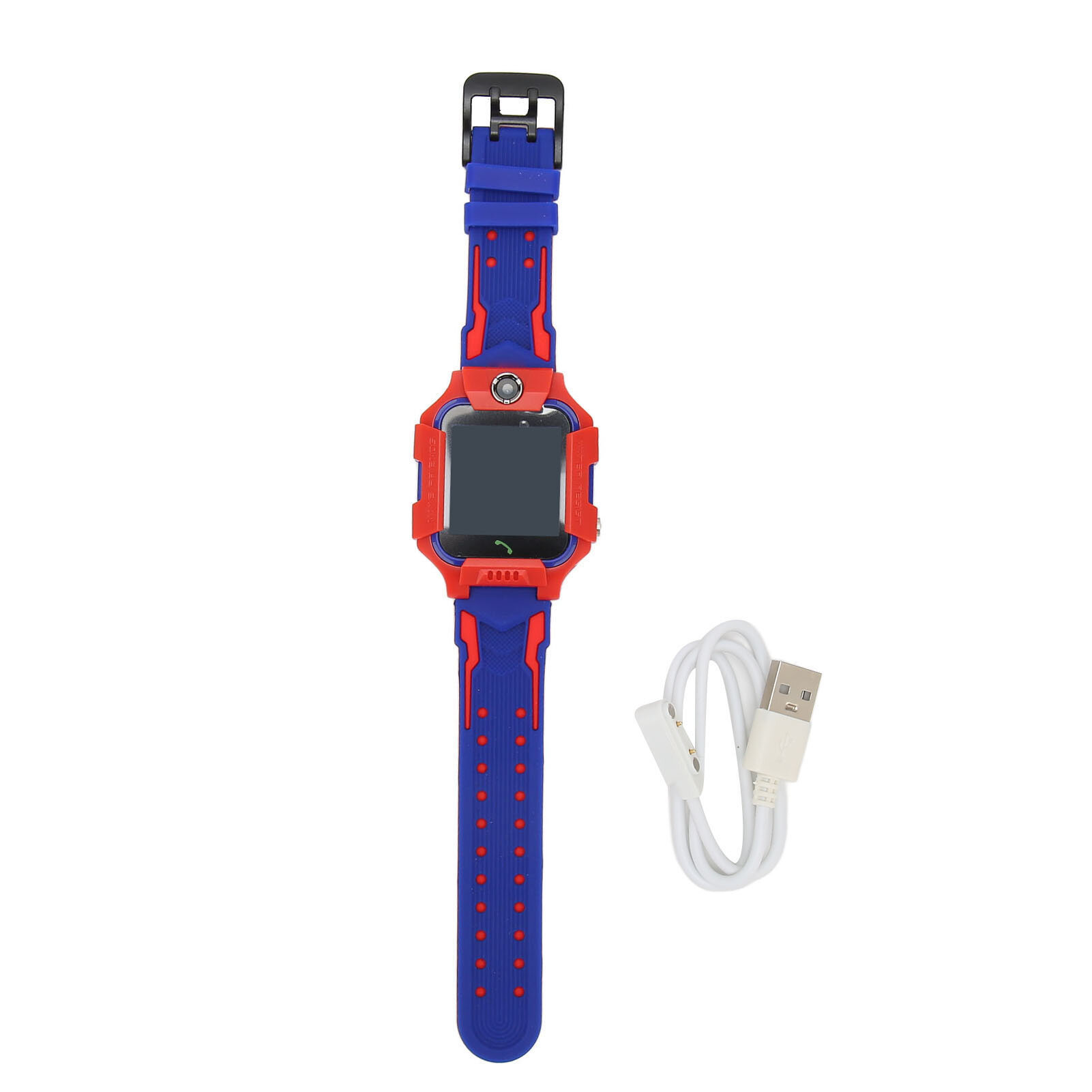 Детские умные часы 1,44 дюйма HD Color Touch Screen 2G GSM IP67 Водонепроницаемый сотовый телефон Интеллектуальную камеру Смотреть с видеозвонками SOS оповещение для детей Red