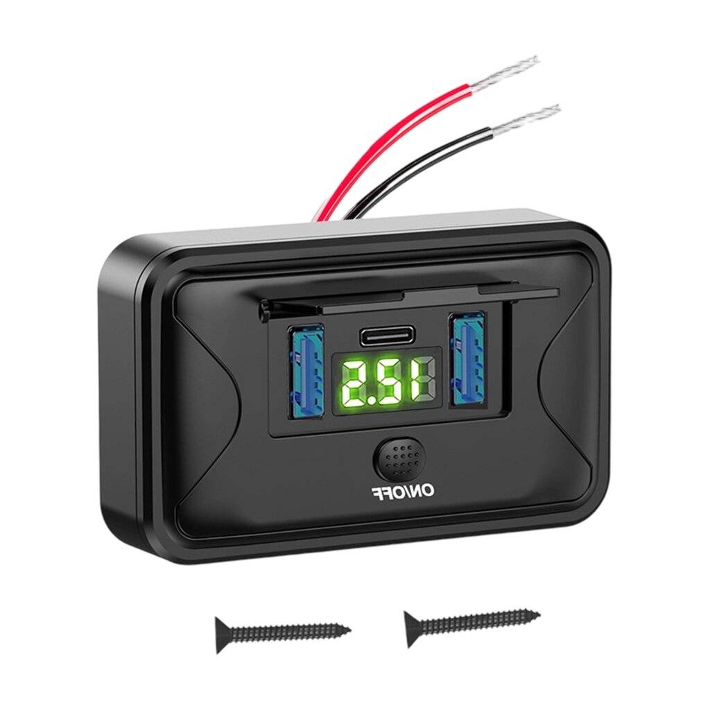 Быстрая зарядка автомобиля Совместимость с несколькими устройствами Встроенный считыватель напряжения Защитный Пылезащитный чехол