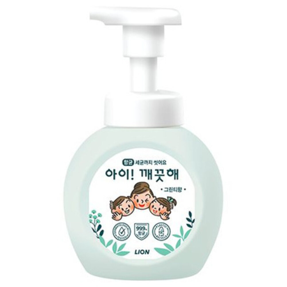 Lion Мыло-пенка для рук "Foaming Hand Soap" (зелёный чай) 250 мл, флакон