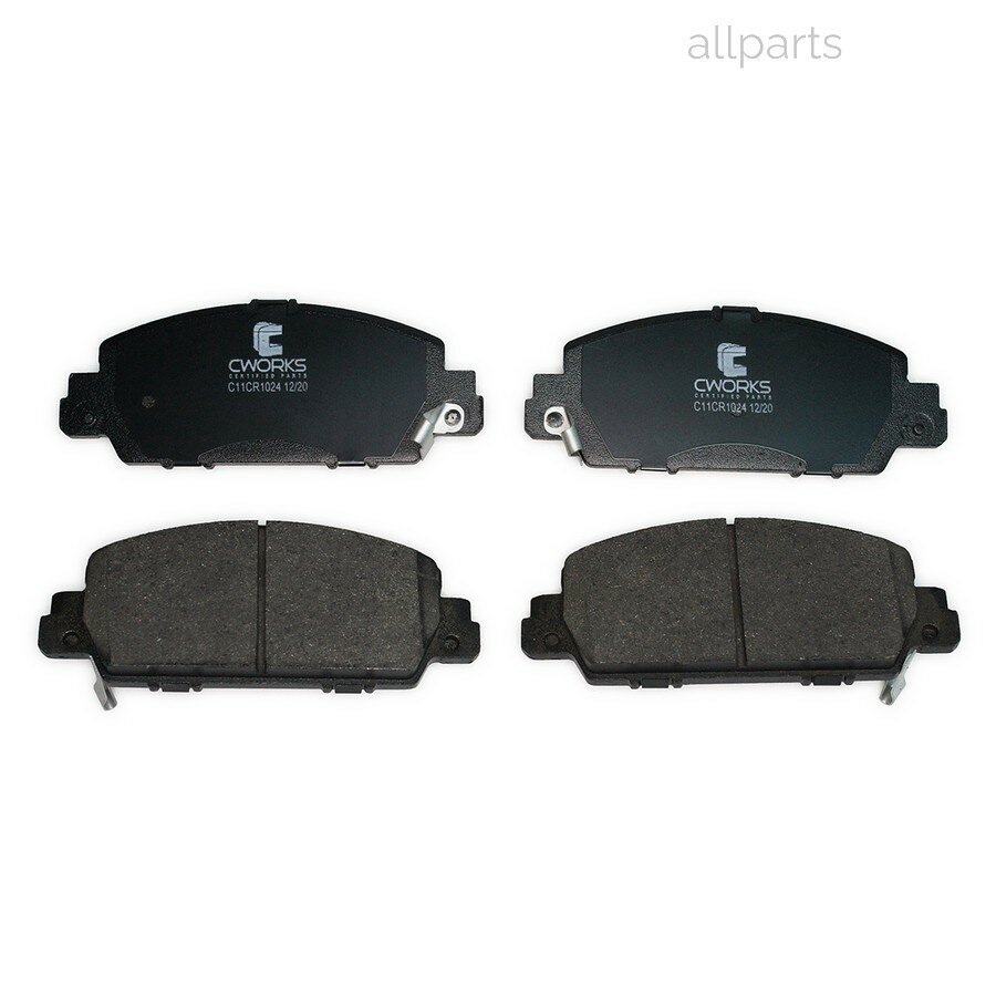 CWORKS C11CR1024 Колодки тормозные передние (Low Metallic) HONDA HR-V 1.6 i-DTEC (RU8) 120 л. с. 15 - по н. в./1.5 (RU1