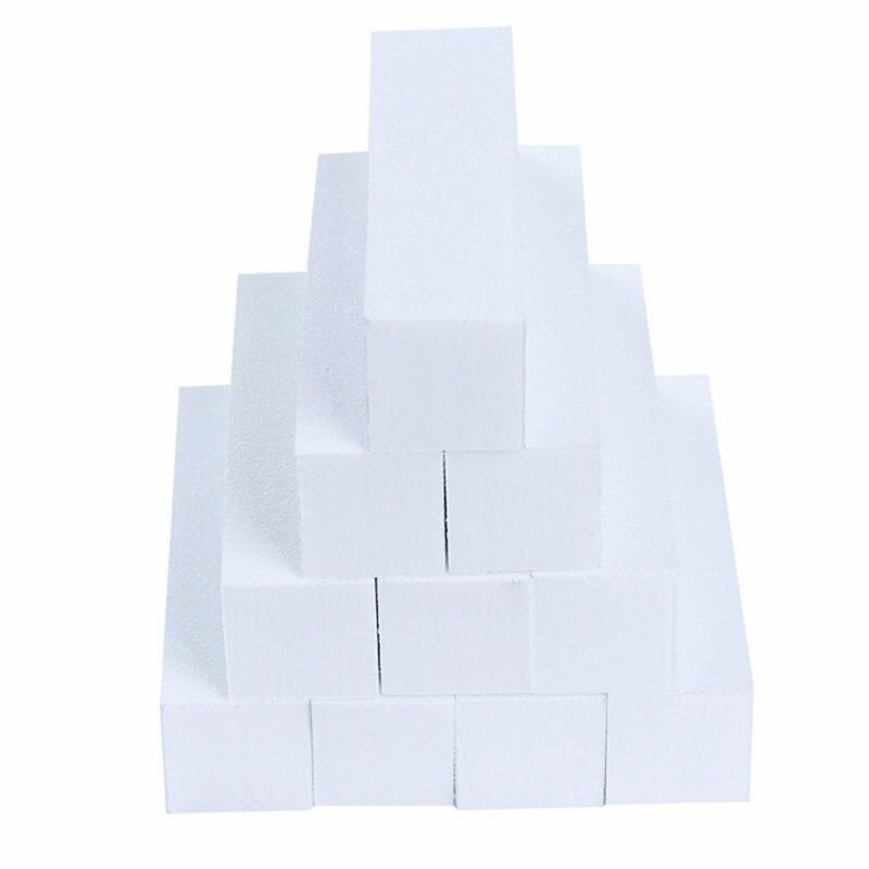 10pcs блок полировки ногтей
