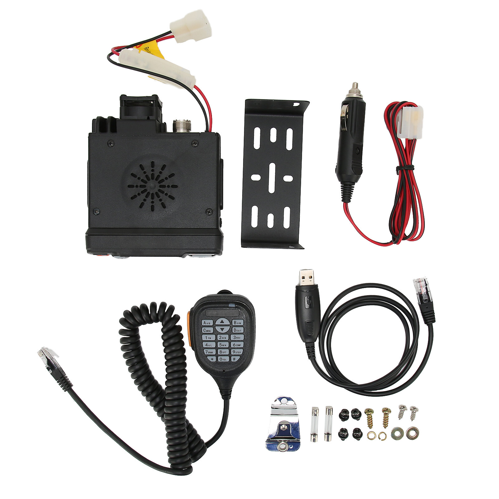 Рация BJ318 УКВ/УВЧ мини для автомобиля