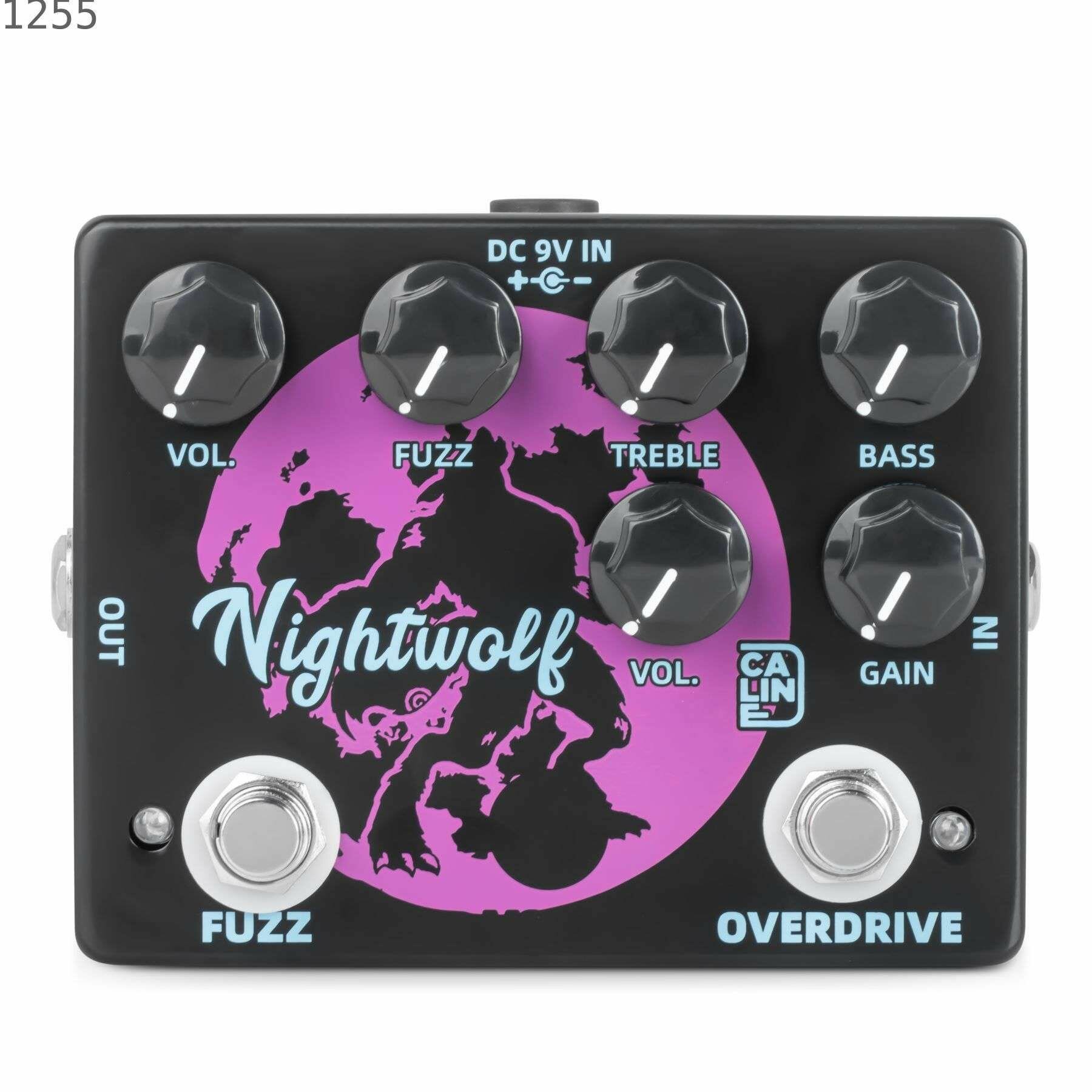 Педаль эффектов для электрогитары и бас-гитары Caline DCP-08 Nightwolf Fuzz Overdrive