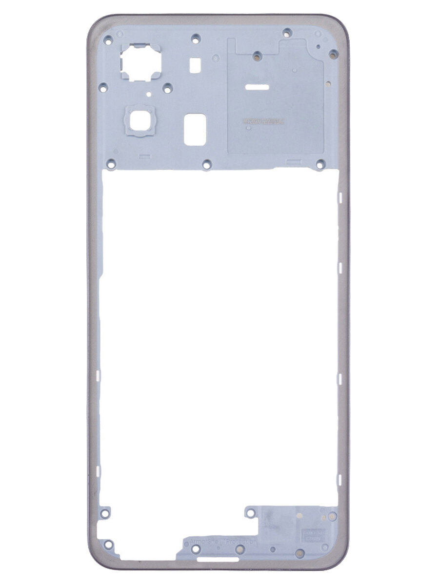 Средняя часть корпуса для Realme C75 4G (RMX3941) (черная)