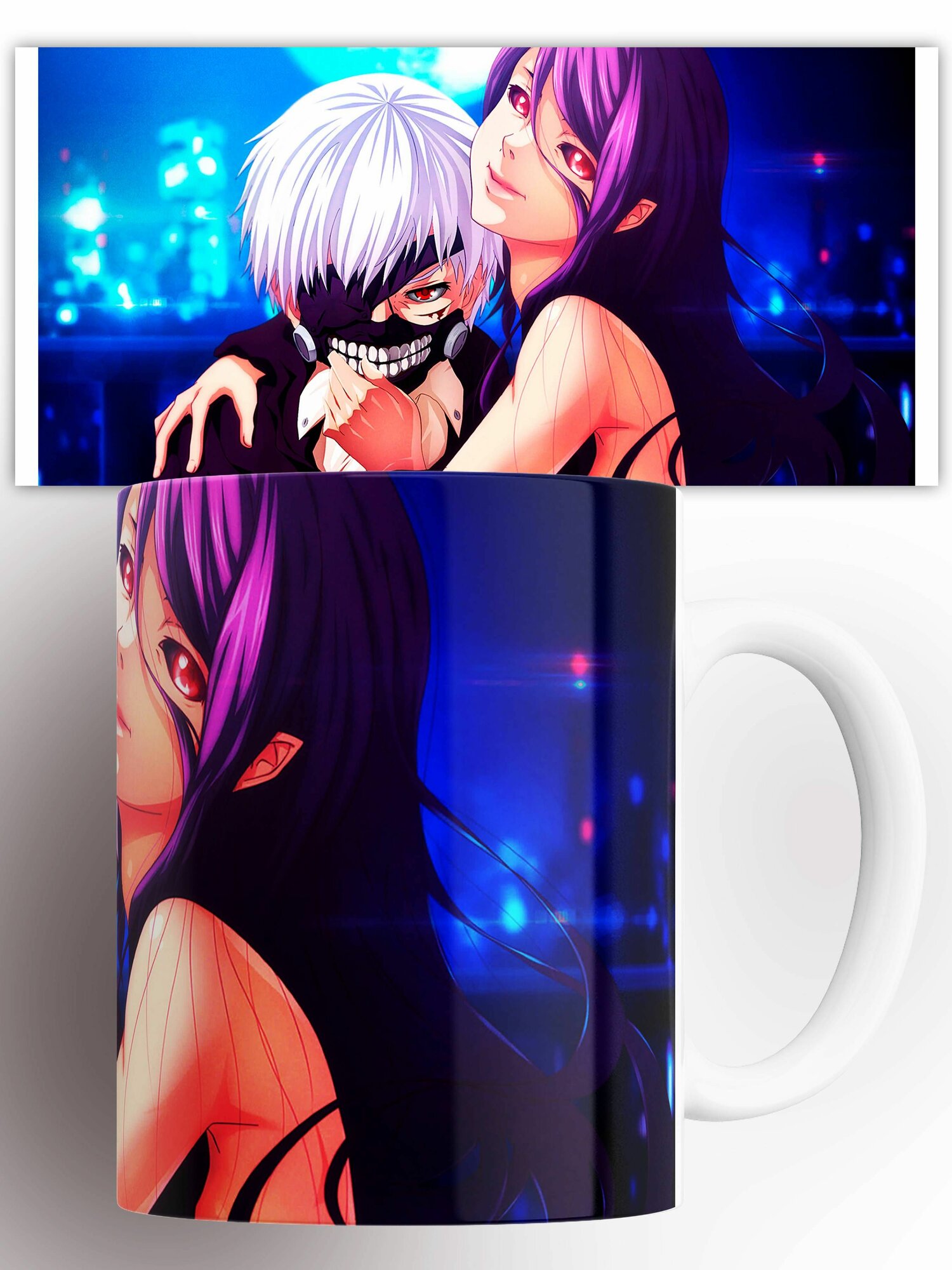 Кружка аниме Токийский Гуль 330 мл