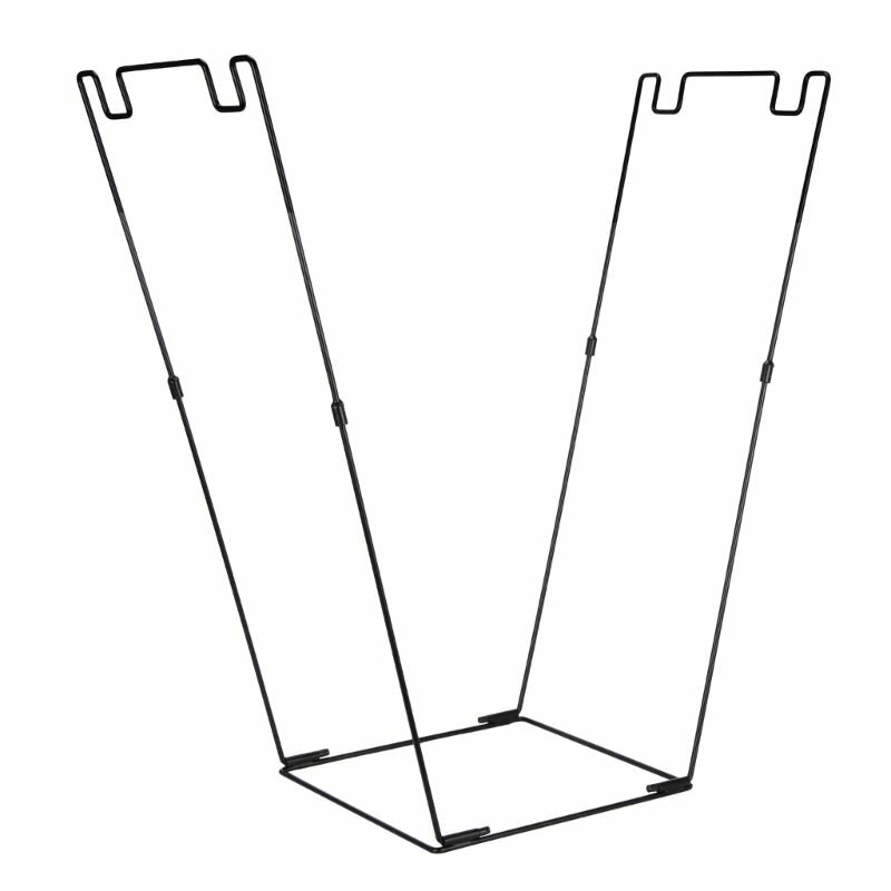 Металлическая подставка для мешков с листьями