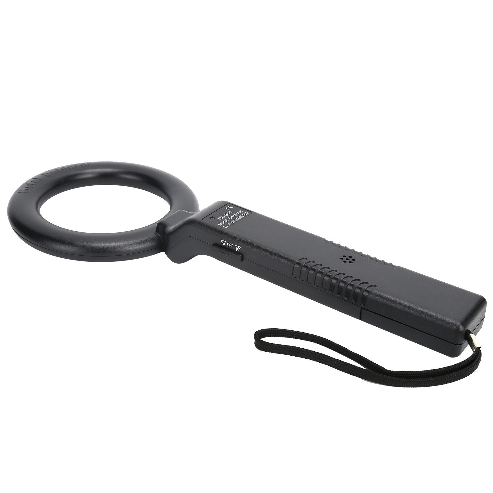 Ручной детектор металла для животных, детектор металла для желудка скота, пластик, 258г, 35x14см