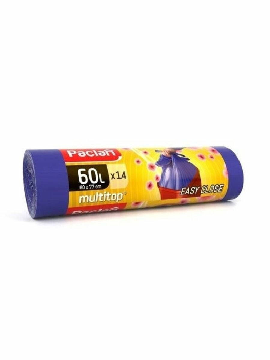 Мешки для мусора 60 л 14 шт.