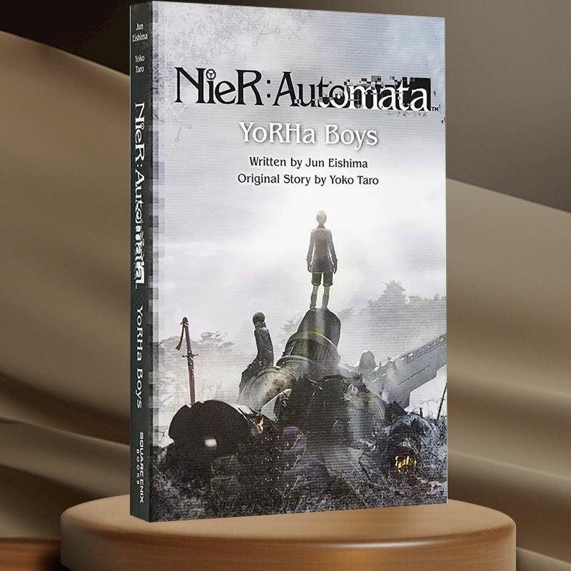 Книга Dark Horse "NieR Automata YoRHa Boys", мягкая обложка, 2019 год