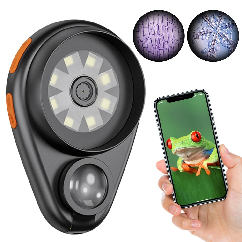 2,0-дюймовый 500X ручной цифровой микроскоп 400 мАч электронная лупа для монет карманный микроскоп для ремонта электроники Windows/Mac