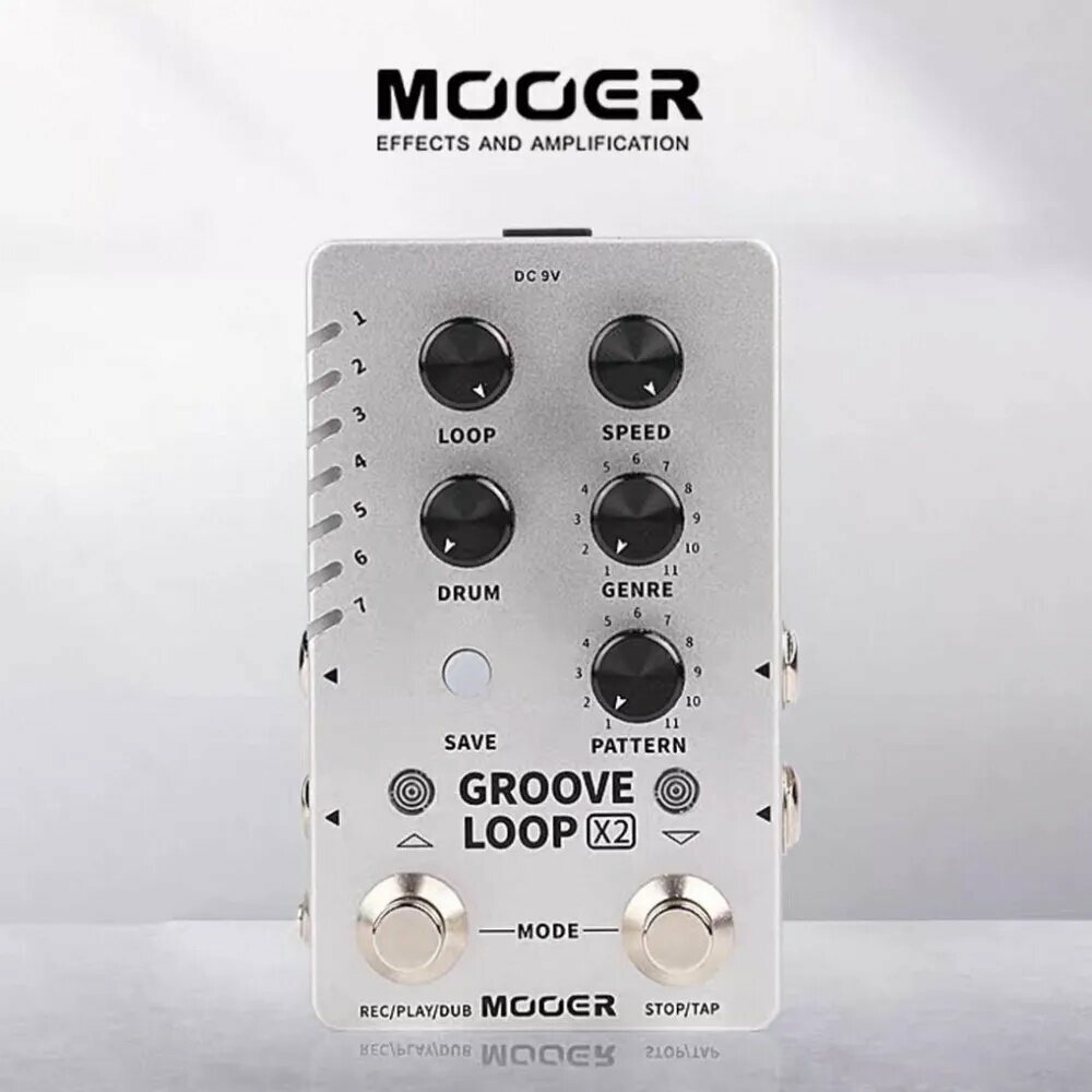 MOOER GROOVE LOOP X2 (моноблок фразовой петли драм-машины)
