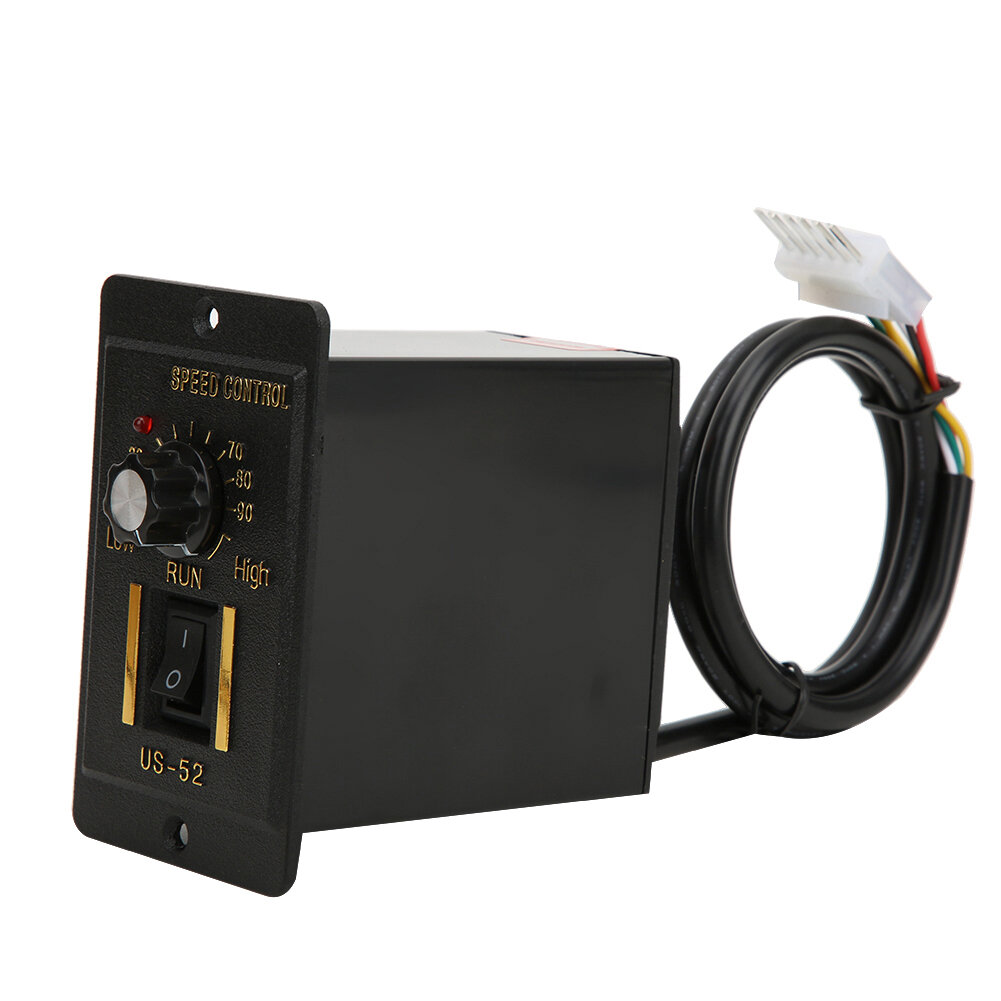 Регулятор скорости двигателя BERM с потенциометром, резьбовой ручкой, интерфейс 3.96, переменный ток 220 В, 50/60 Гц, 120 Вт