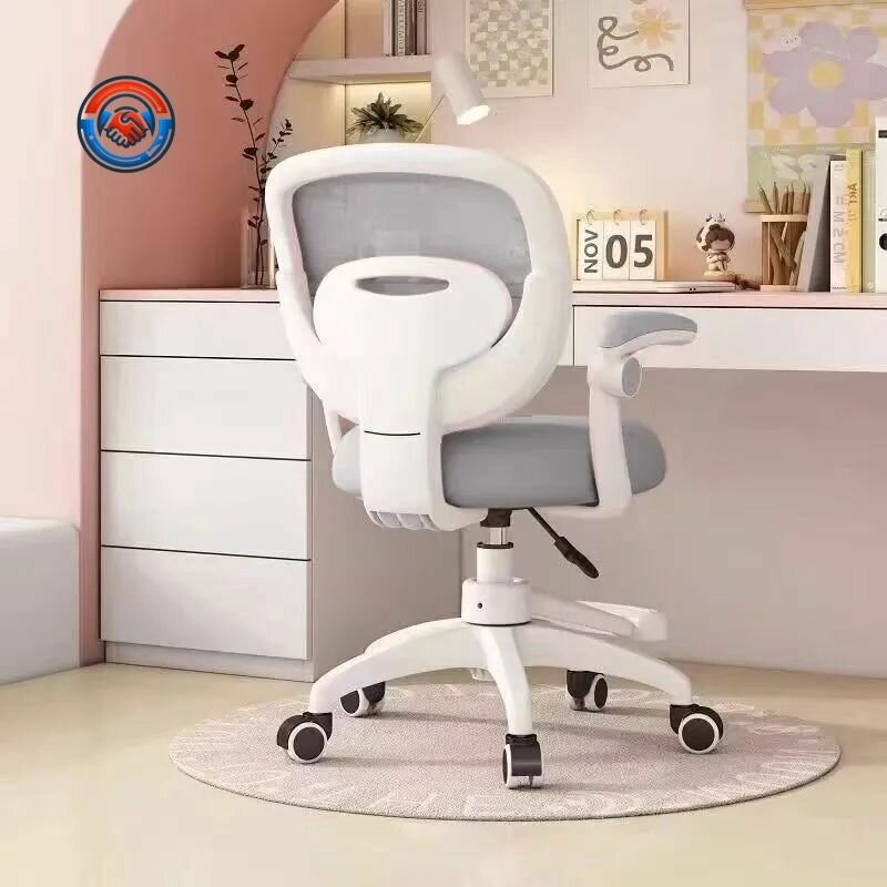 Детское компьютерное кресло Ragenta с подлокотниками и подставкой для ног, регулируемое по высоте и глубине, анатомическое школьное кресло на колёсах с блокировкой, растёт вместе с ребёнком