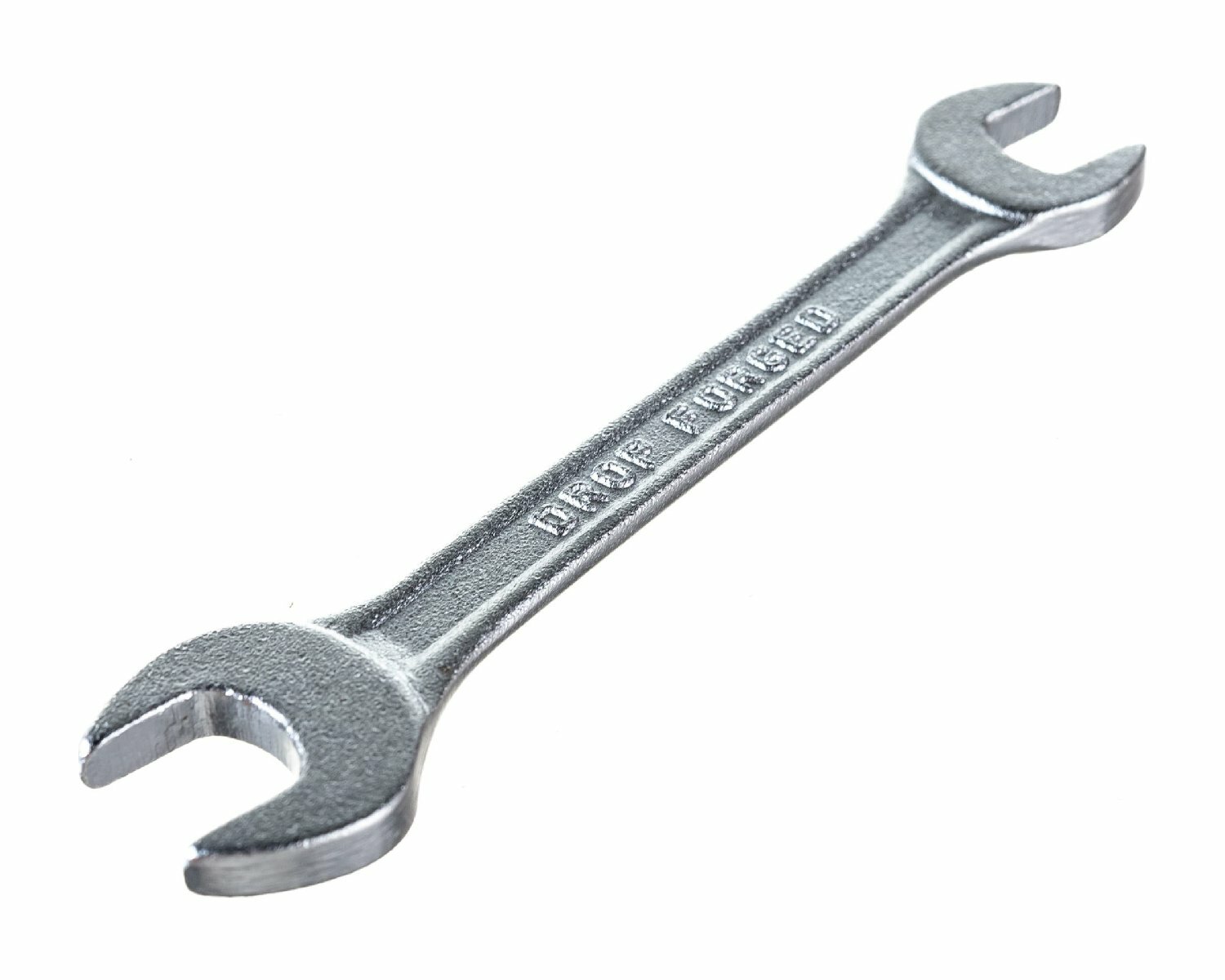 Рожковый гаечный ключ СИБИН 8х10 мм 100 мм сталь С45 цинковое покрытие ГОСТ 2838