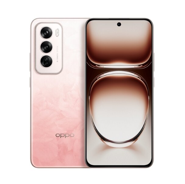 Новый смартфон Oppo Reno 12, 16+256 ГБ, двойной Nano - SIM, Розовый, CN