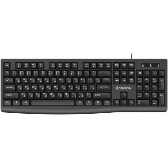 Клавиатура Defender Navigator HB-138 RU проводная черный