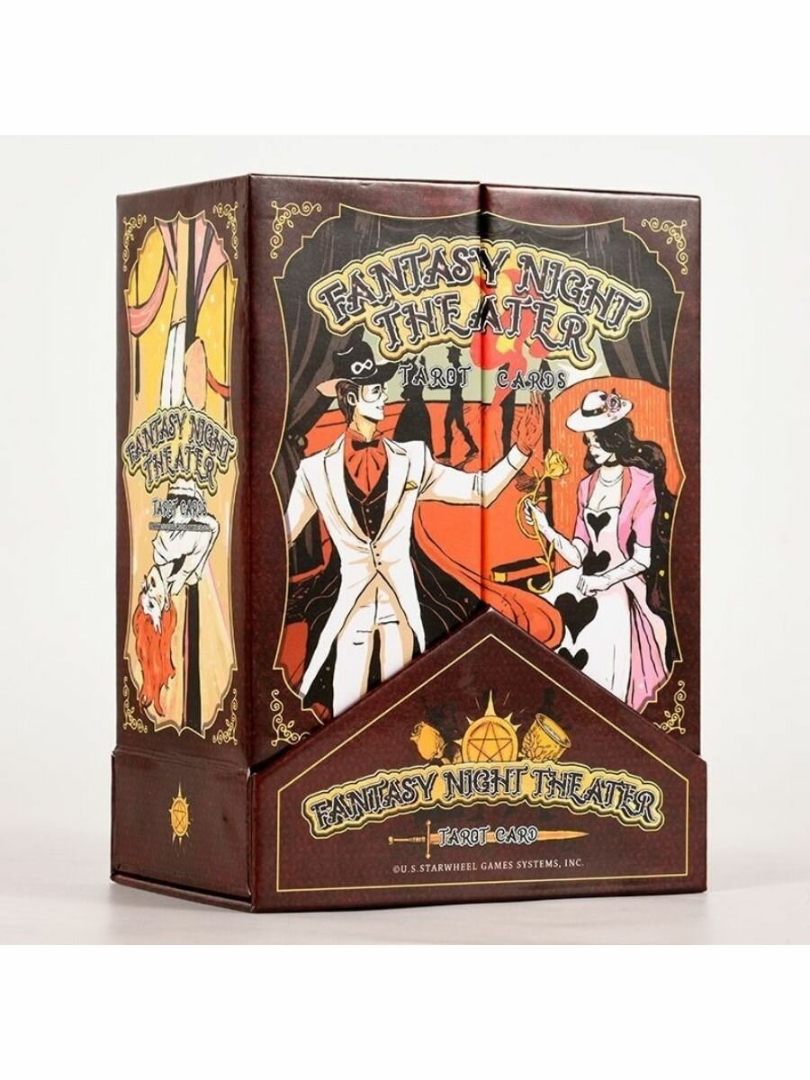 Эксклюзивные Таро FantasyNight Theater 12X7CM