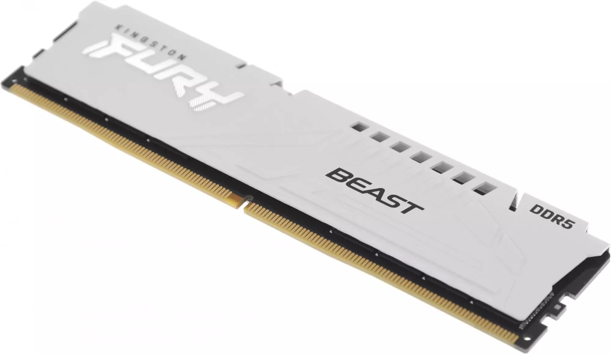 Оперативная память Kingston Fury Beast KF564C32BWE-32 DDR5 32GB 6400MHz (DIMM, White, Ret)