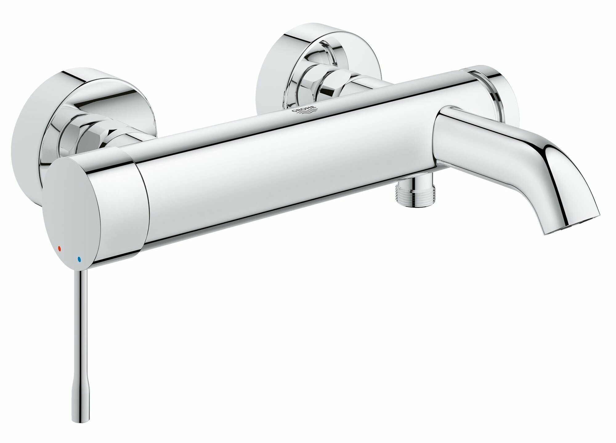 Смеситель для ванны Grohe Essence 33624001, хромированный, рычажное управление