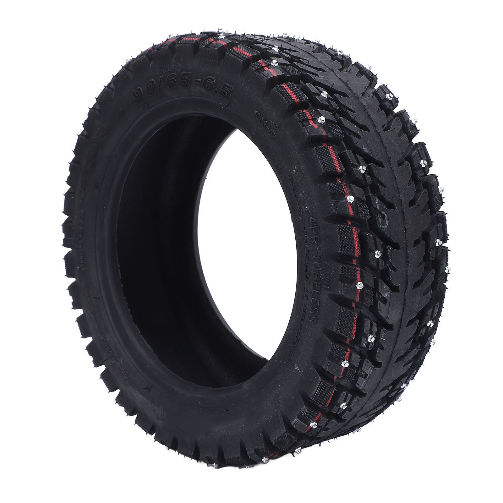 90/65-6.5 внедорожная вакуумная шина сменная резиновая ударопрочная вакуумная зимняя шина для электрического скутера с противоскользящим шипом для Zero 11X