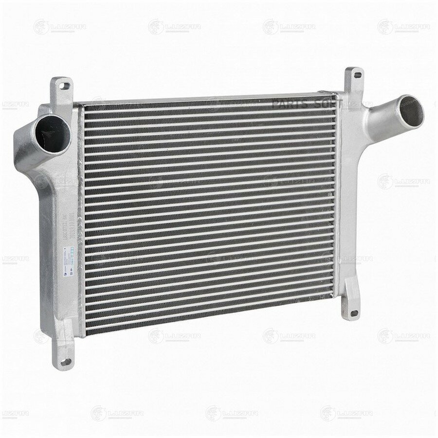 ОНВ (радиатор интеркулера) для а/м КАМАЗ Компас 12 (43082)/JAC N120 с дв. Cummins ISF3.8 (LRIC 0712) от официального дистрибьютора, LUZAR, артикул LRIC0712