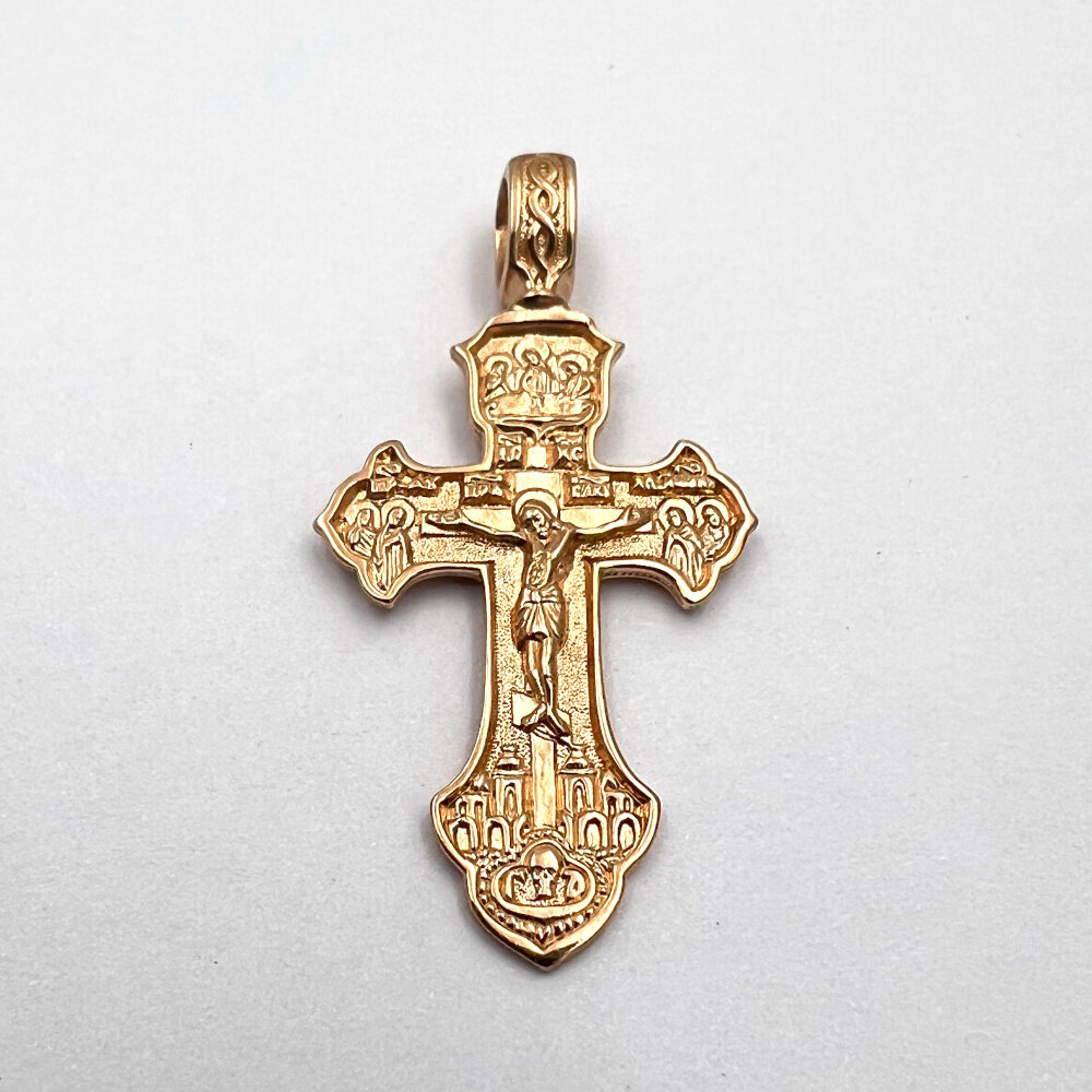 Крестик, серебро, 925 проба