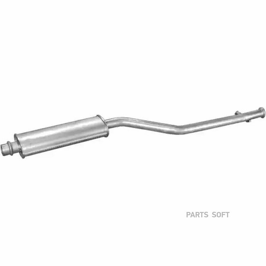 Глушитель средн часть CITROEN: XSARA PICASSO 2.0HDI 99-02 от официального дистрибьютора, POLMOSTROW, артикул 04298