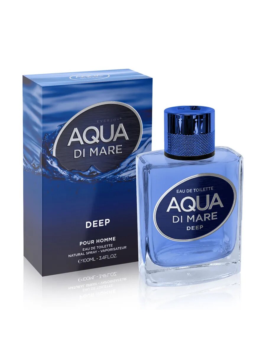 Туалетная вода Поли Парфюм Aqua Di Mare DEEP 100ml (аромат Light Blue) для мужчин