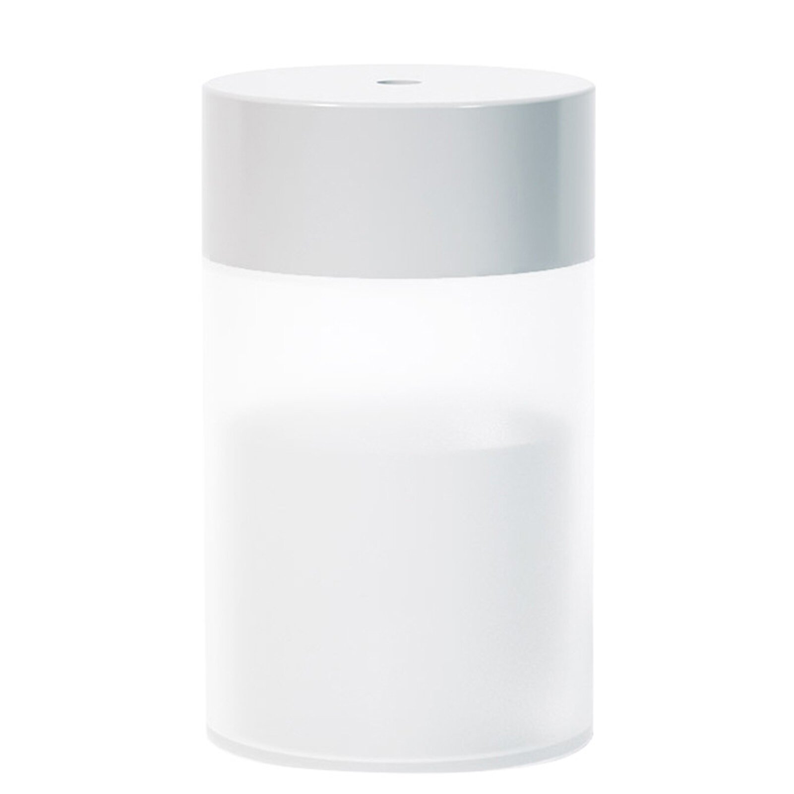 USB-увлажнитель воздуха, большой объем 220 мл, бесшумная работа, миниатюрный портативный настольный увлажнитель воздуха с подсветкой, WZ01, белый.