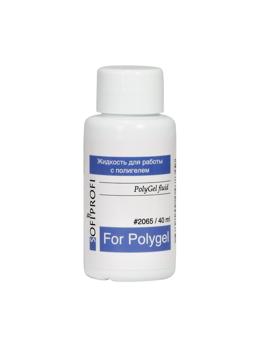 Жидкость для работы с полигелем Sofiprofi Polygel Liquid, 40 мл