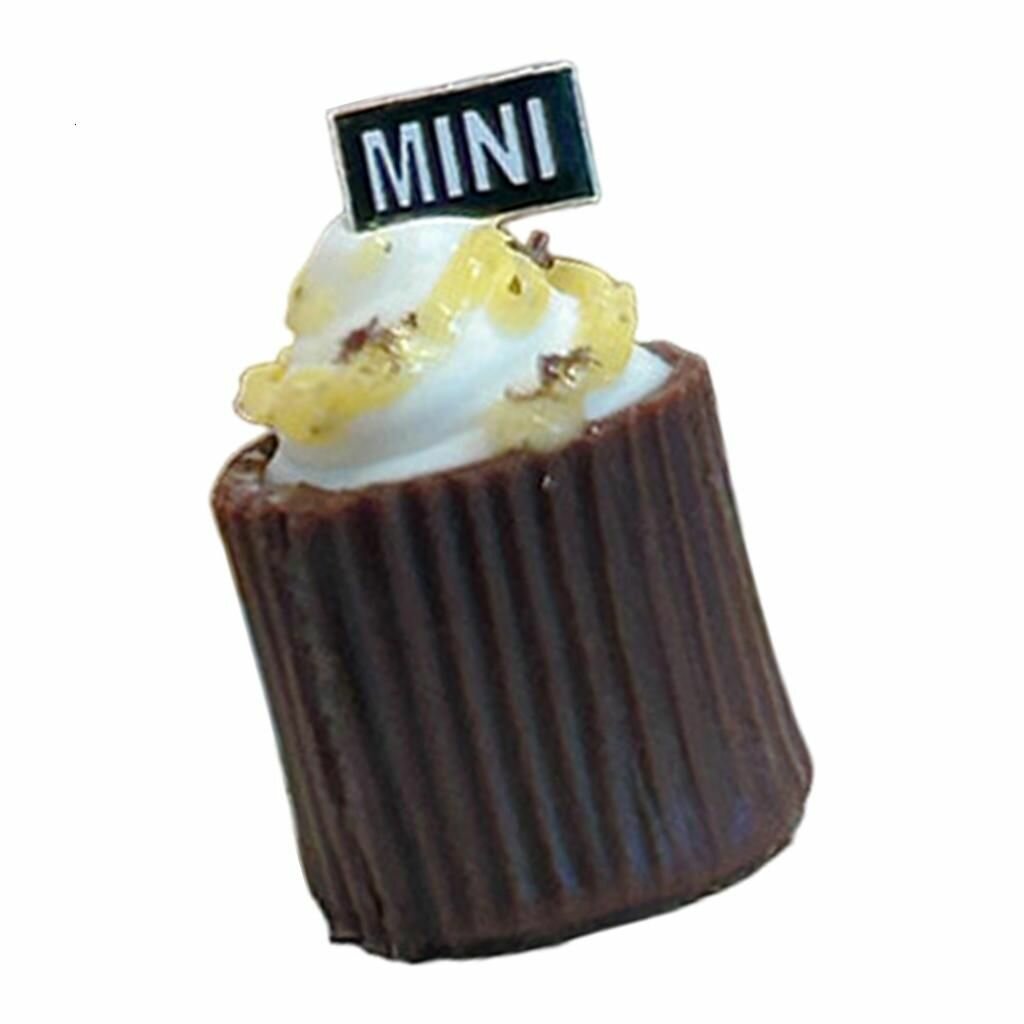 Аксессуары для кукольного домика Бумажный стаканчик для мини-торта-C ванильным бумажным стаканчиком