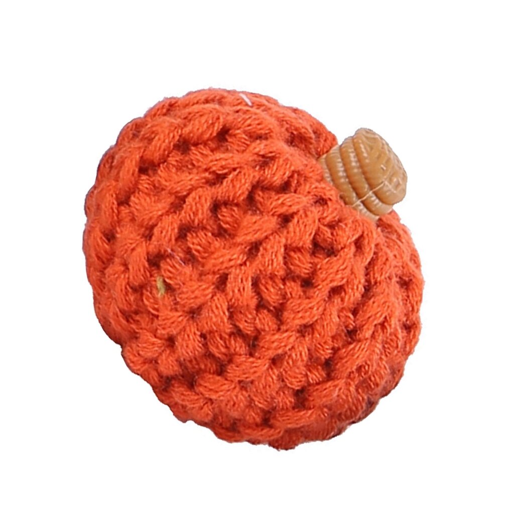 Искусственные тыквы вязание крючком урожая осень осень День Благодарения Декор Стол День Благодарения Маленькая тыквенная миниатюра