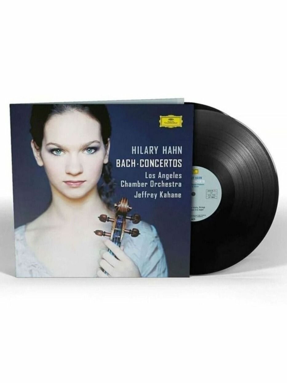 Виниловая Пластинка Hilary Hahn, Los Angeles Chamber Orchestra, Jeffrey Kahane, Bach - Concertos 2LP, Album, Stereo Новый