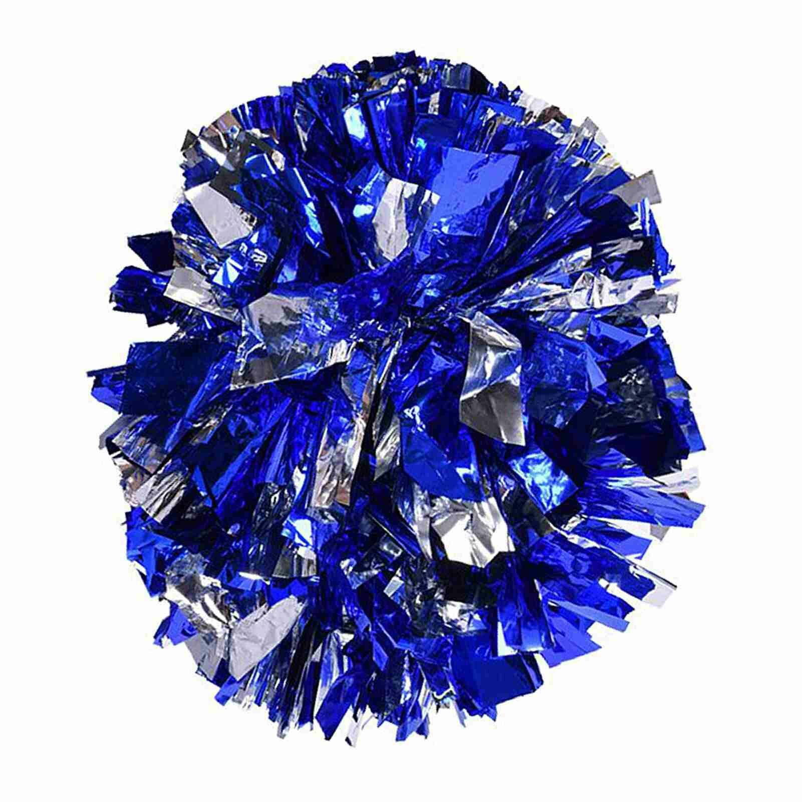 Помпоны для аэробики и танцев, яркие, с антипробуксовочной ручкой, 29 см, для школьных вечеринок и выступлений