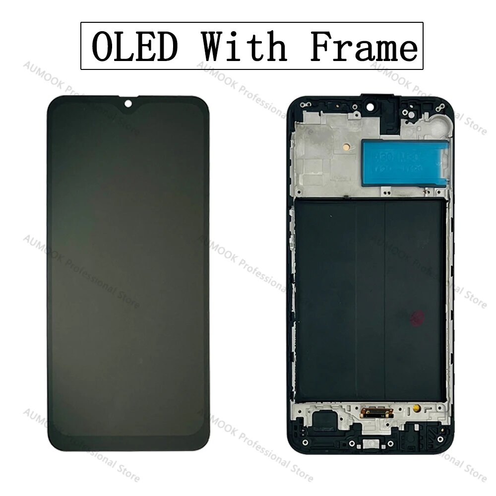 Дисплей LCD для Samsung Galaxy M31 M21 (M315F, M215F) с сенсорным экраном OLED-With-Frame