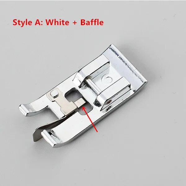Прижимная лапка для оверлока Janome White Baflle