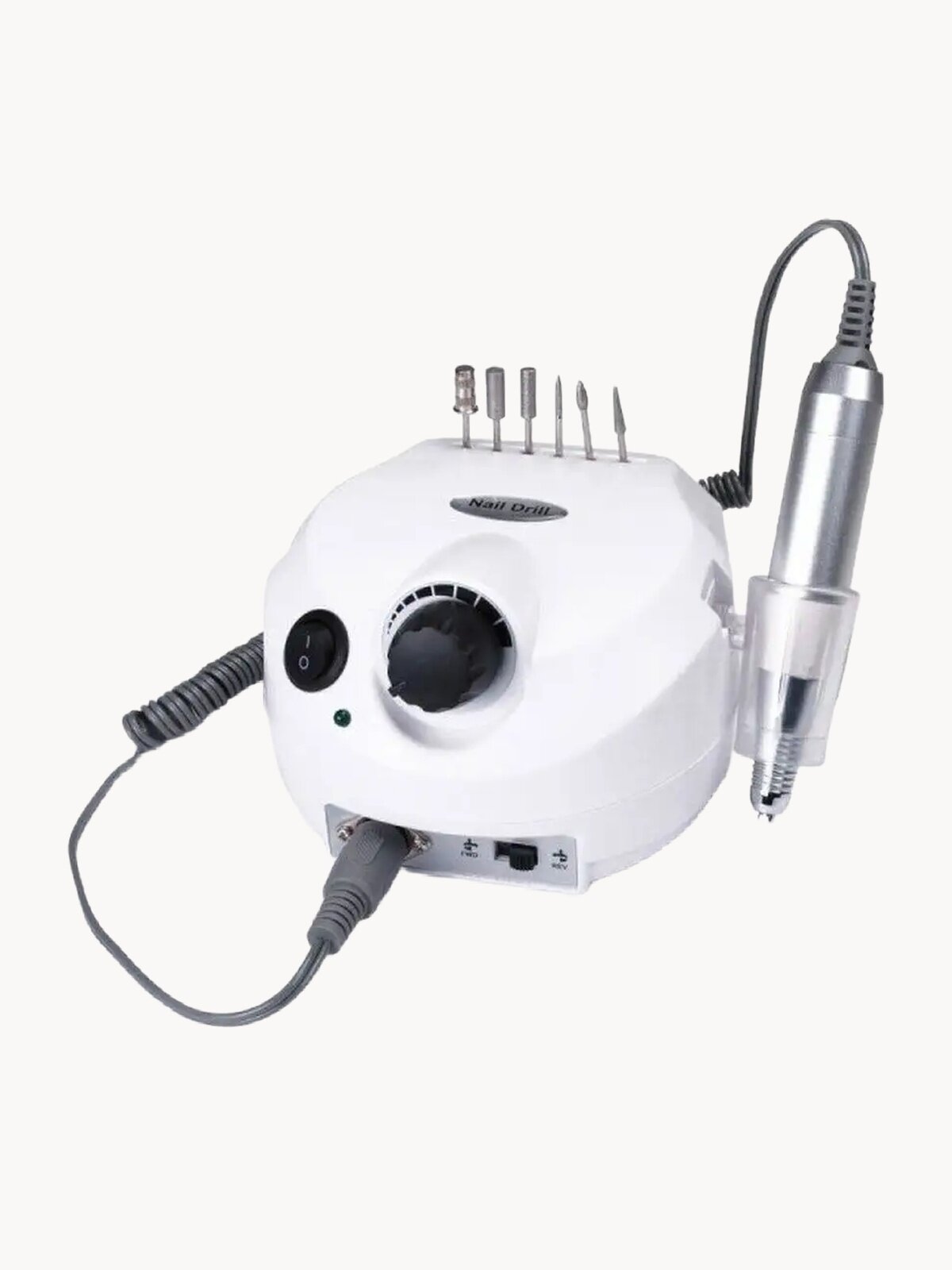 Аппарат для маникюра и педикюра профессиональный, фрезер для маникюра 45000 обр. DM-202 белый
