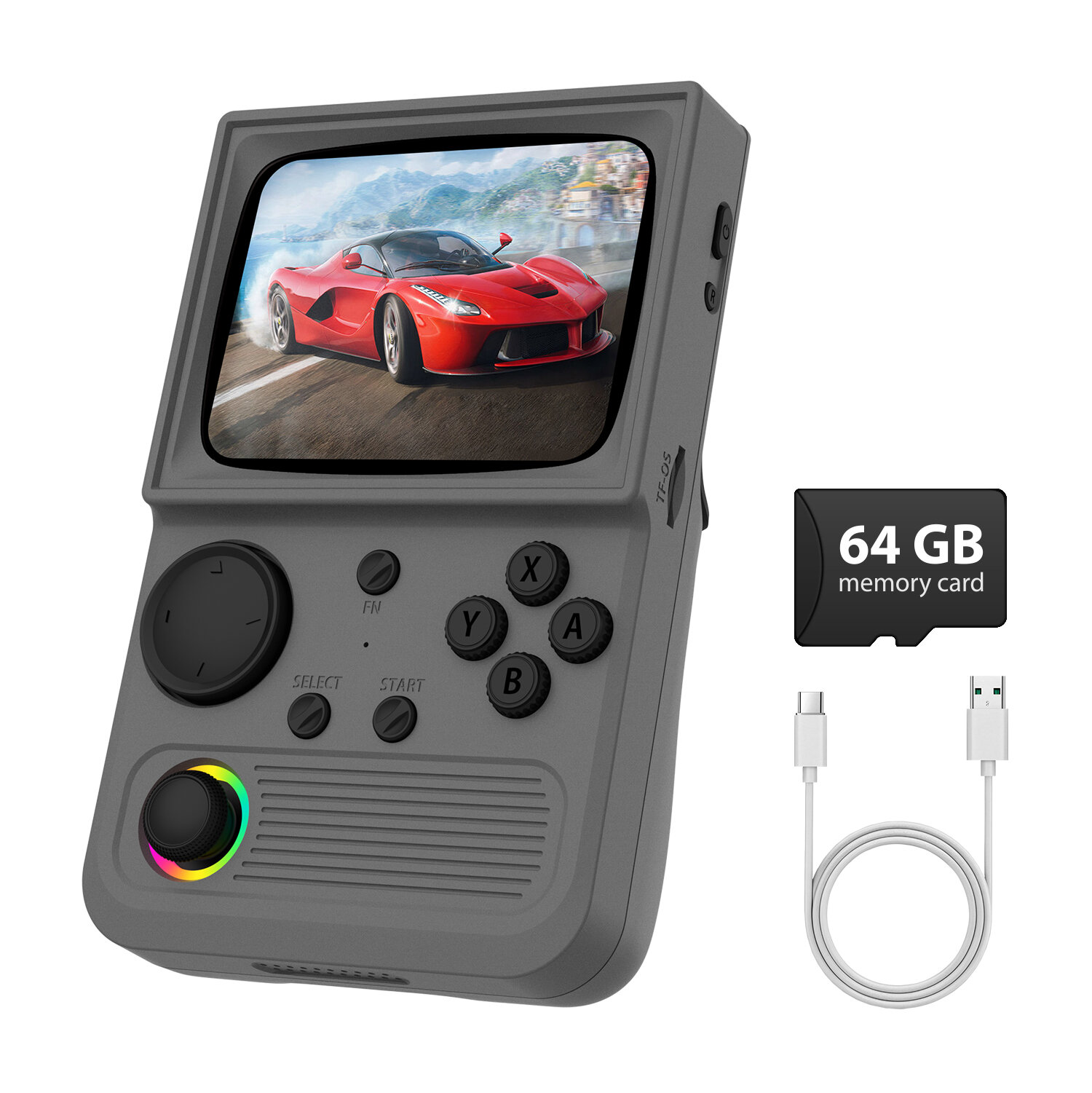 AISLPC 2025 обновление R36T реtro портативная игровая консоль поддерживает 4G/5G WiFi мультиплеер, с 25 эмуляторов 18000+ игр