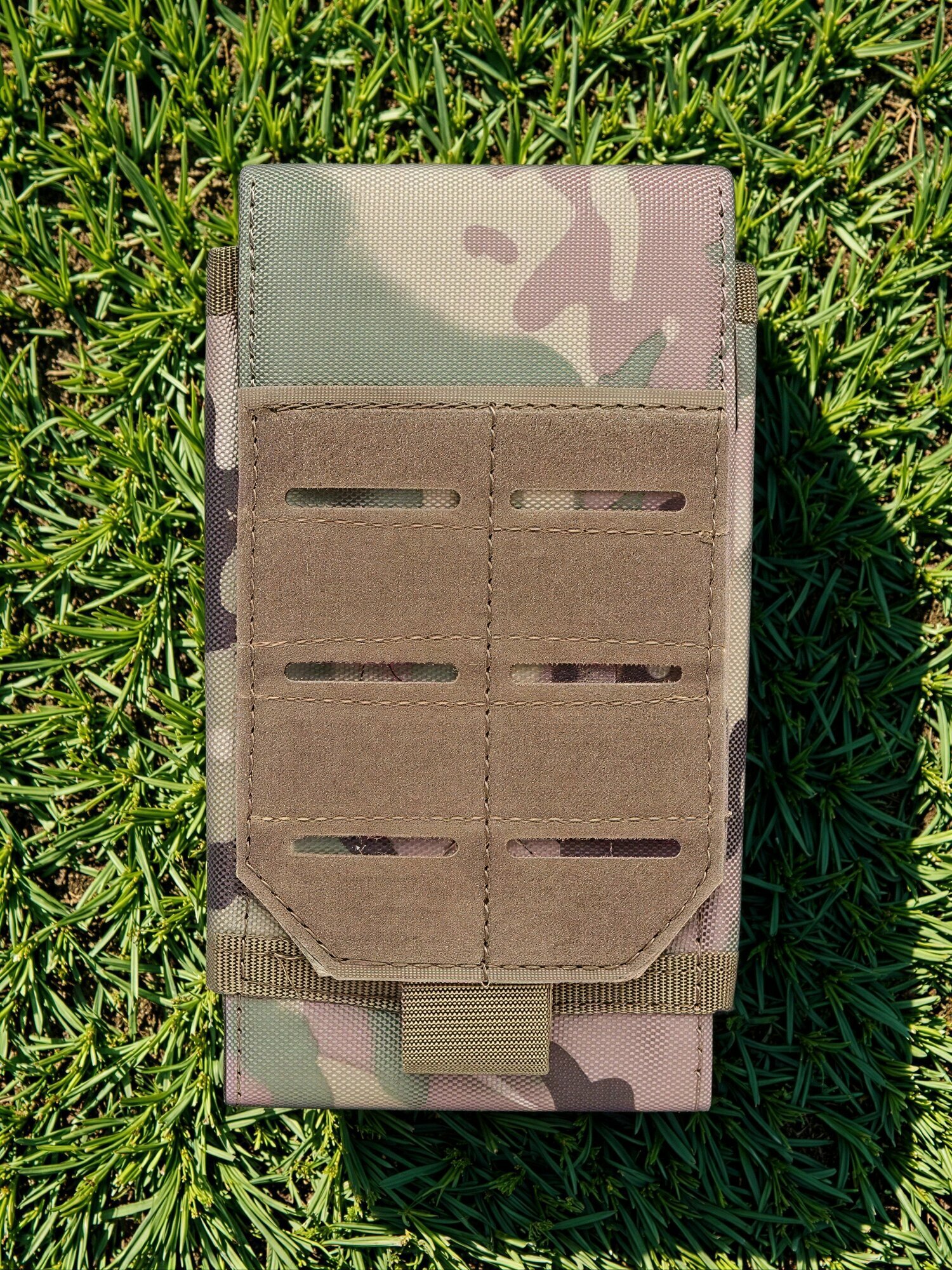 Подсумок для телефона тактический, сумка на ремень, рюкзак, бронежилет, цвет мультикам