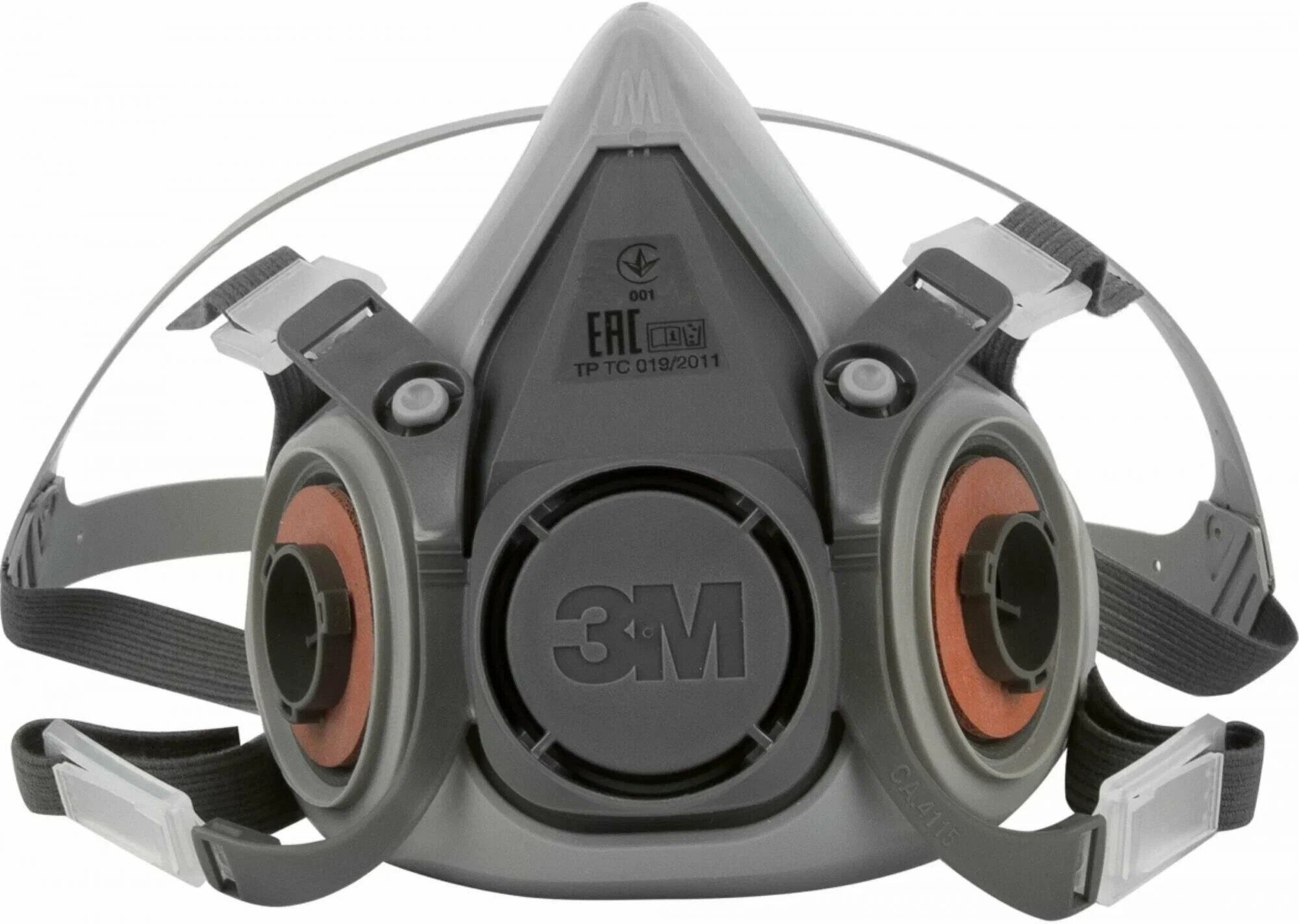 Респиратор MAT-GROUP 3M FFP3 6200, многоразовый, размер М, серый