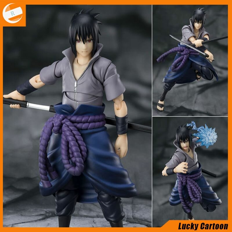 Аниме-игрушки Фигурка Наруто Саске Подвижная кукла 14CM/Anime Toys Naruto Sasuke Action Figure Movable Doll 14CM