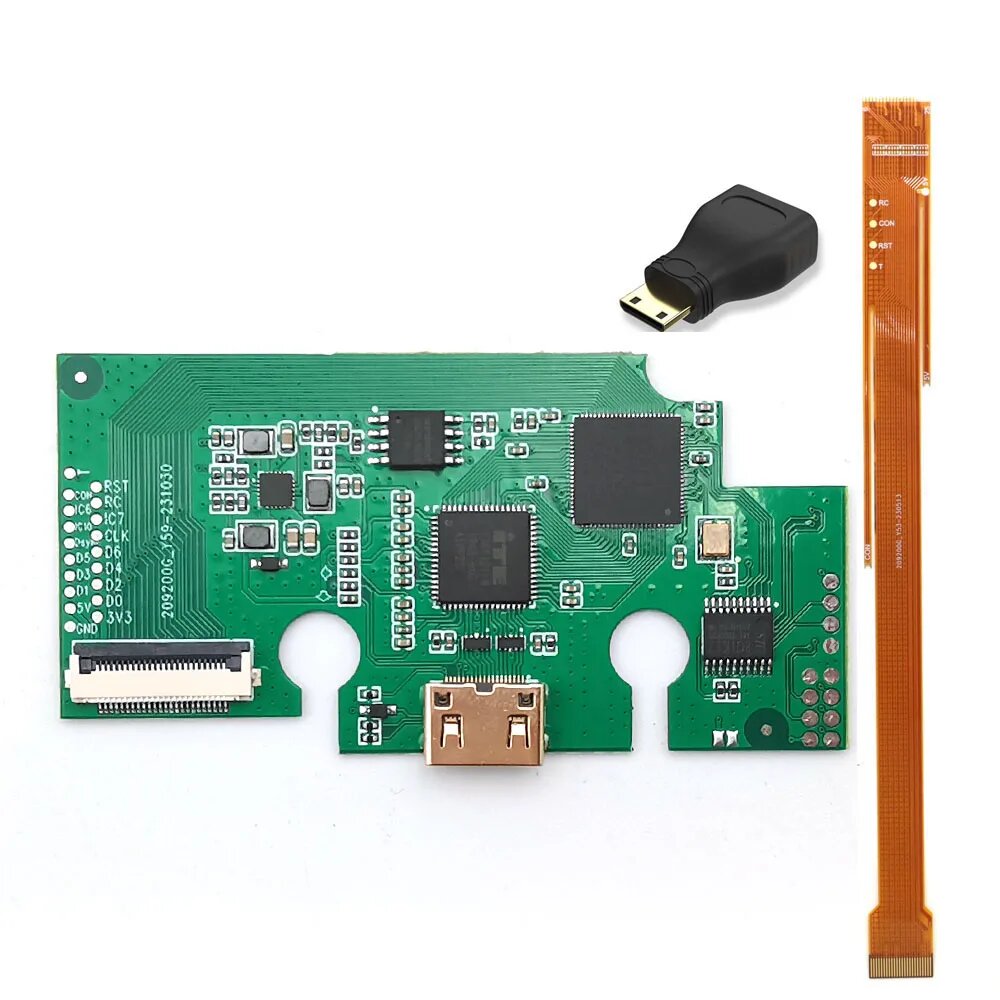 Плата контроллера N64 в HDMI, Color: PCB kit only A