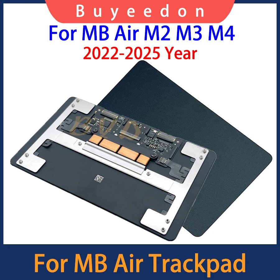 Трекпад WECOOACC для MacBook Air 13" 15" M2 M3 M4 серый серебристый starlight midnight A3240 Sky Blue