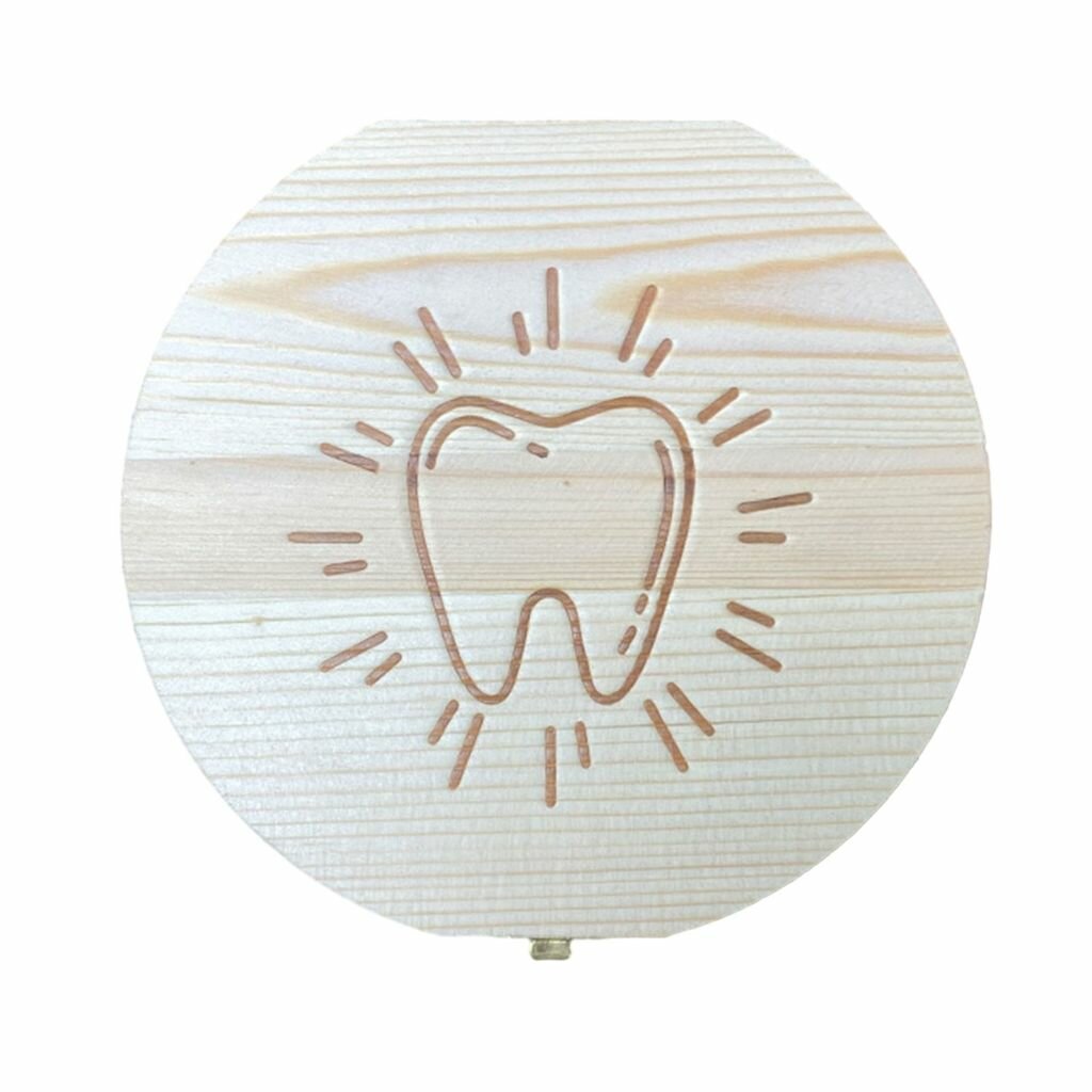 Коробка для хранения детских зубов, Рисунок зуба