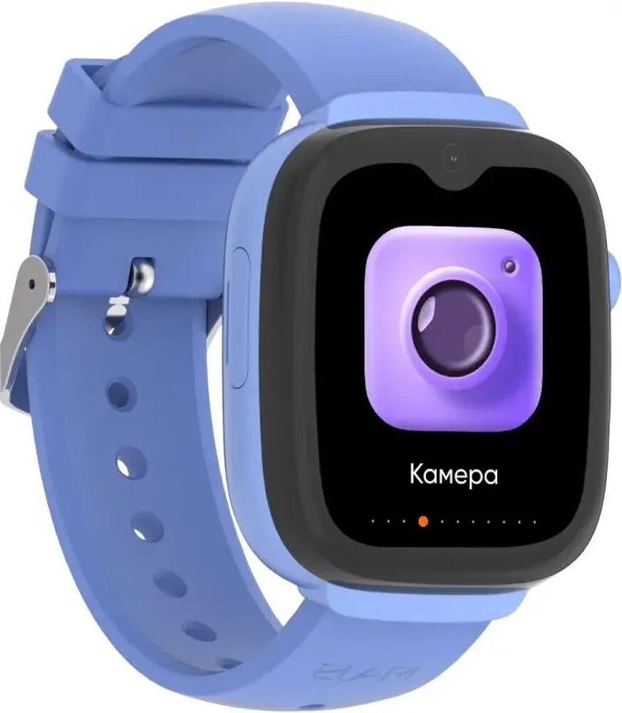 Детские умные часы Elari KidGram Watch 4G синий