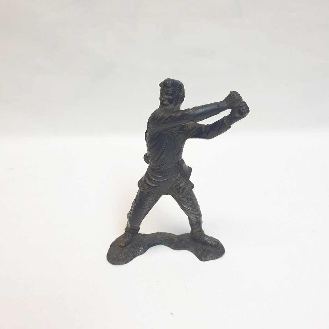 Солдатик 10х4х14, пластмасс, отсутствует карабин. Винтаж СССР.