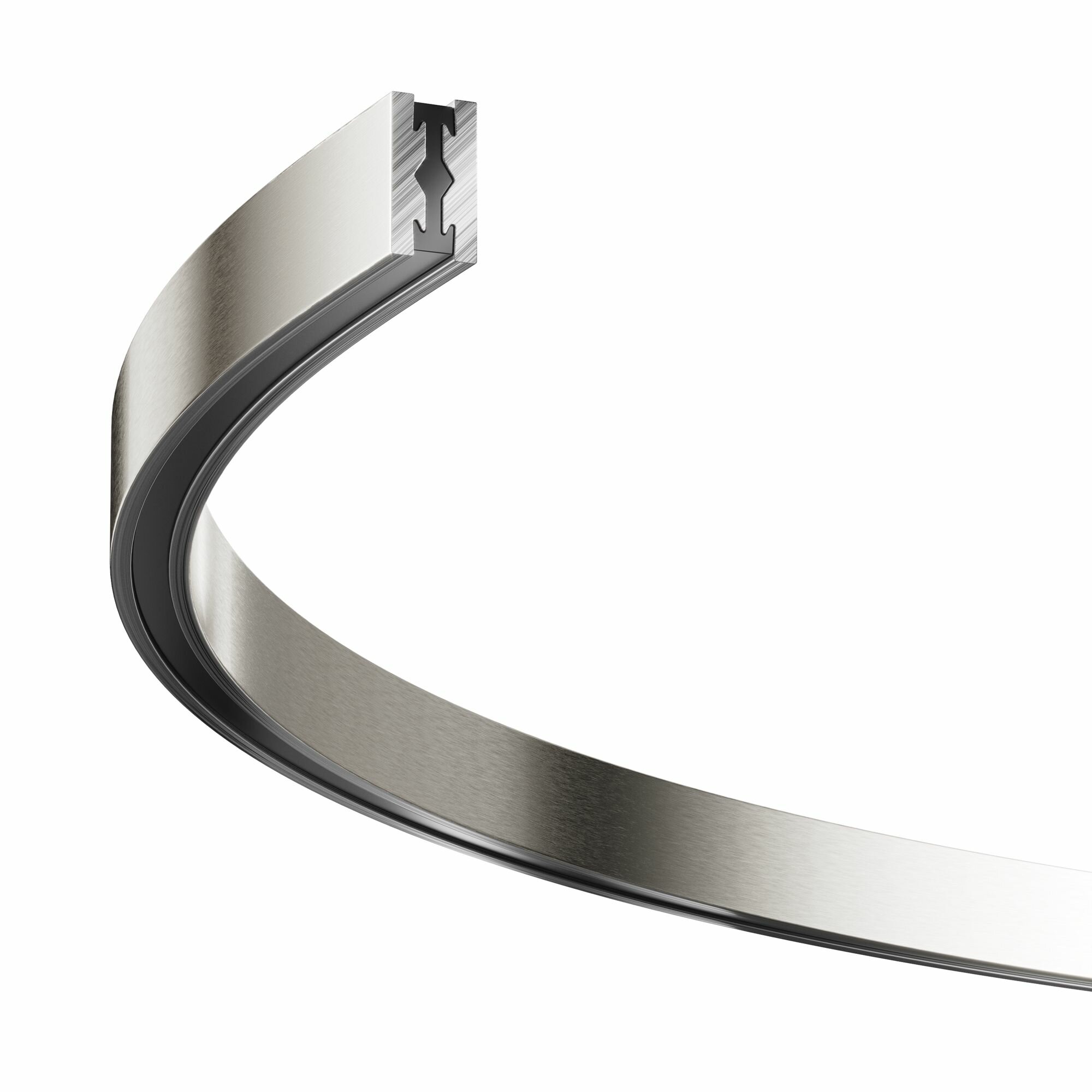 Шинопровод Technical Flarity накладной/подвесной W8.5xL650xH15 мм накладной/подвесной цвет платина, арт. TRX154-SR-D650-PT